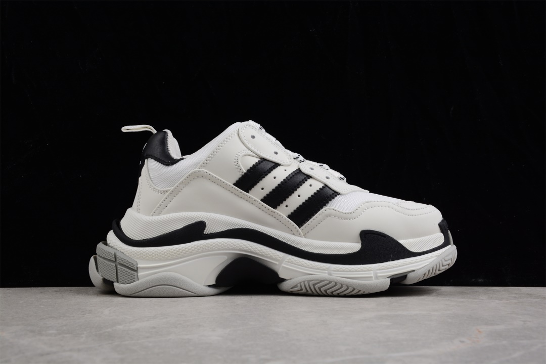 Balenciaga x Adidas Triple S Sneaker White/Black | PerfectKicks Sale ...